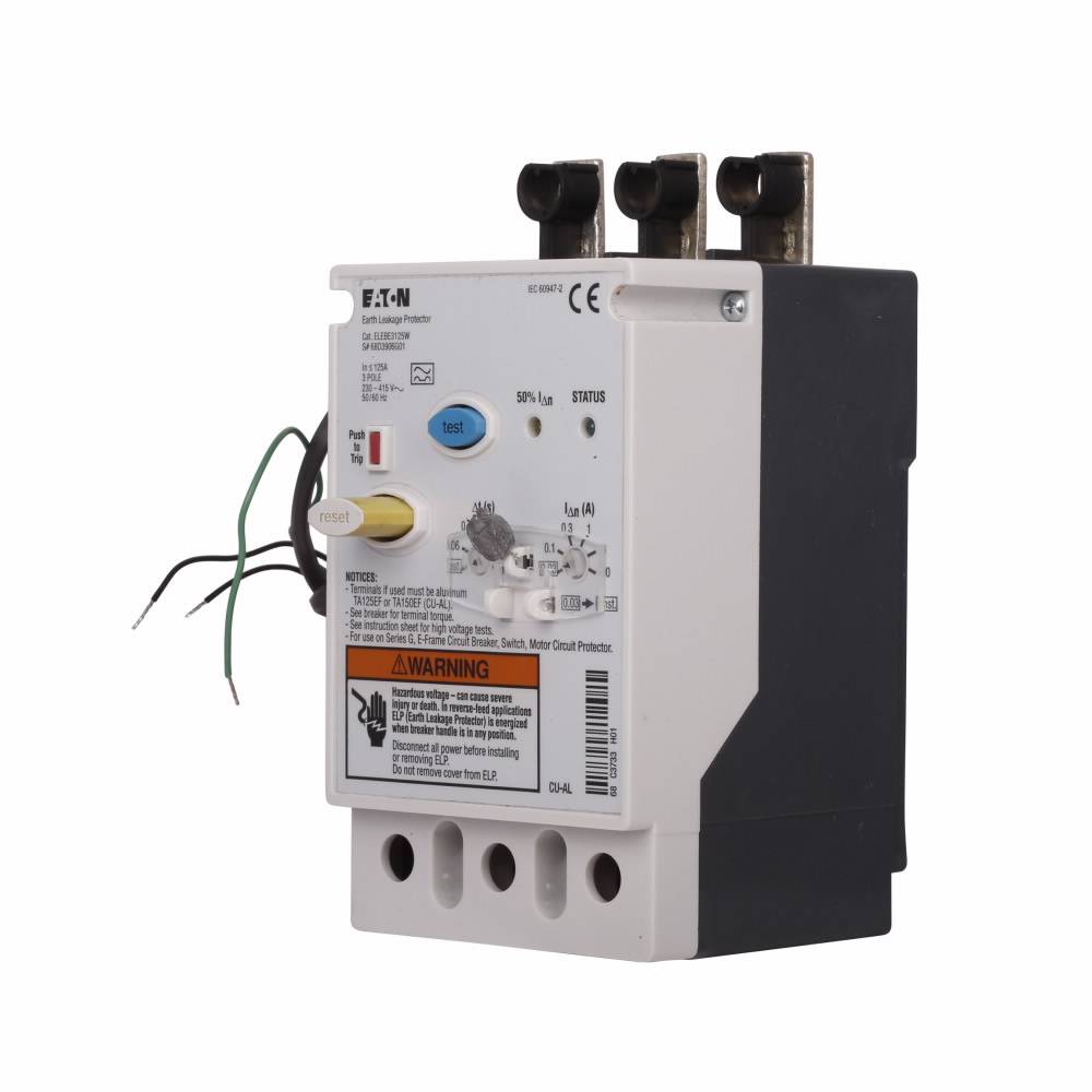 EATON ELEBE3125G G Series Ground Fault Earth Leakage Circuit Breaker ...