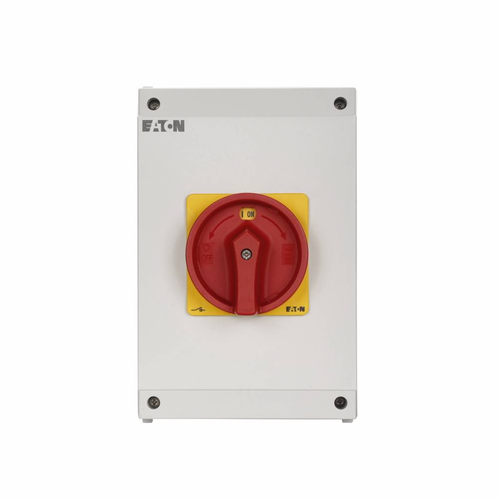 EATON P3-63/I4/SVB Main Rotary Disconnect Switch With Red Rotary Handle ...