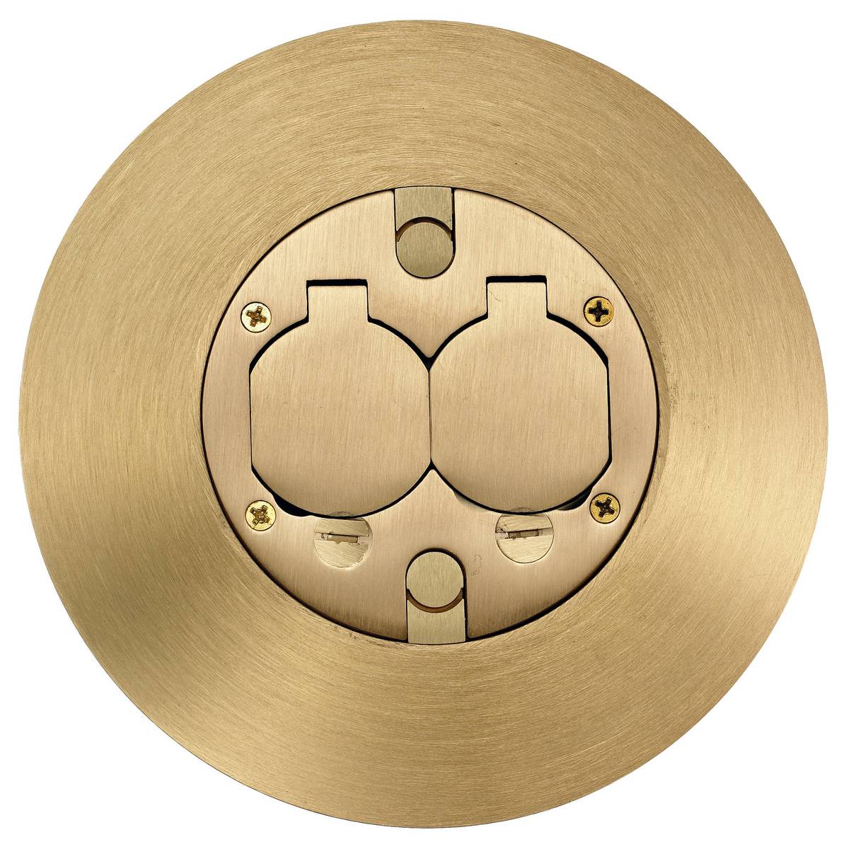 Wiring Device-Kellems FRFBRS2A Standard Fire-Rated Poke-Through Flush ...