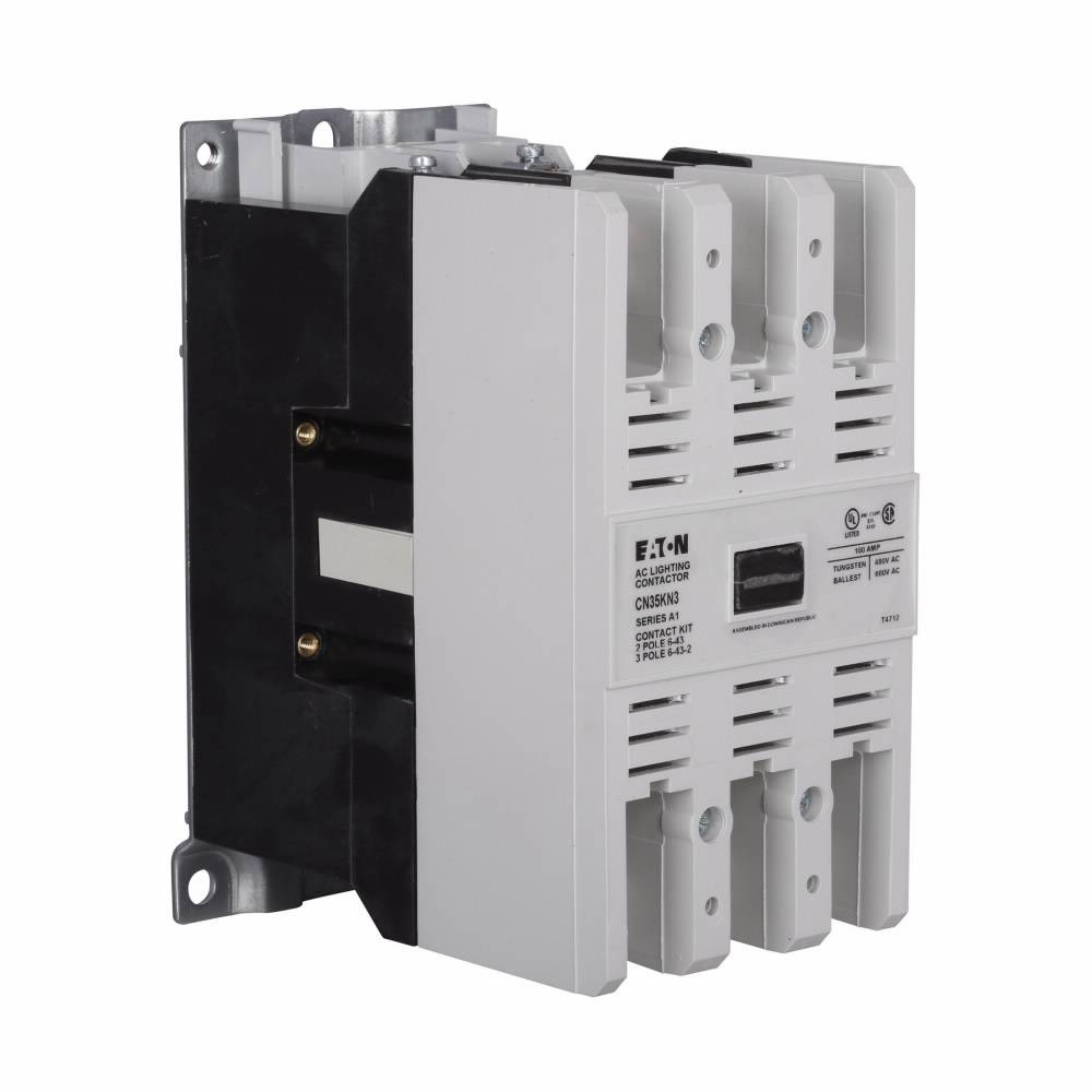 EATON CN35KN3H Electrically Held Lighting Contactor, 347 VAC V Coil ...