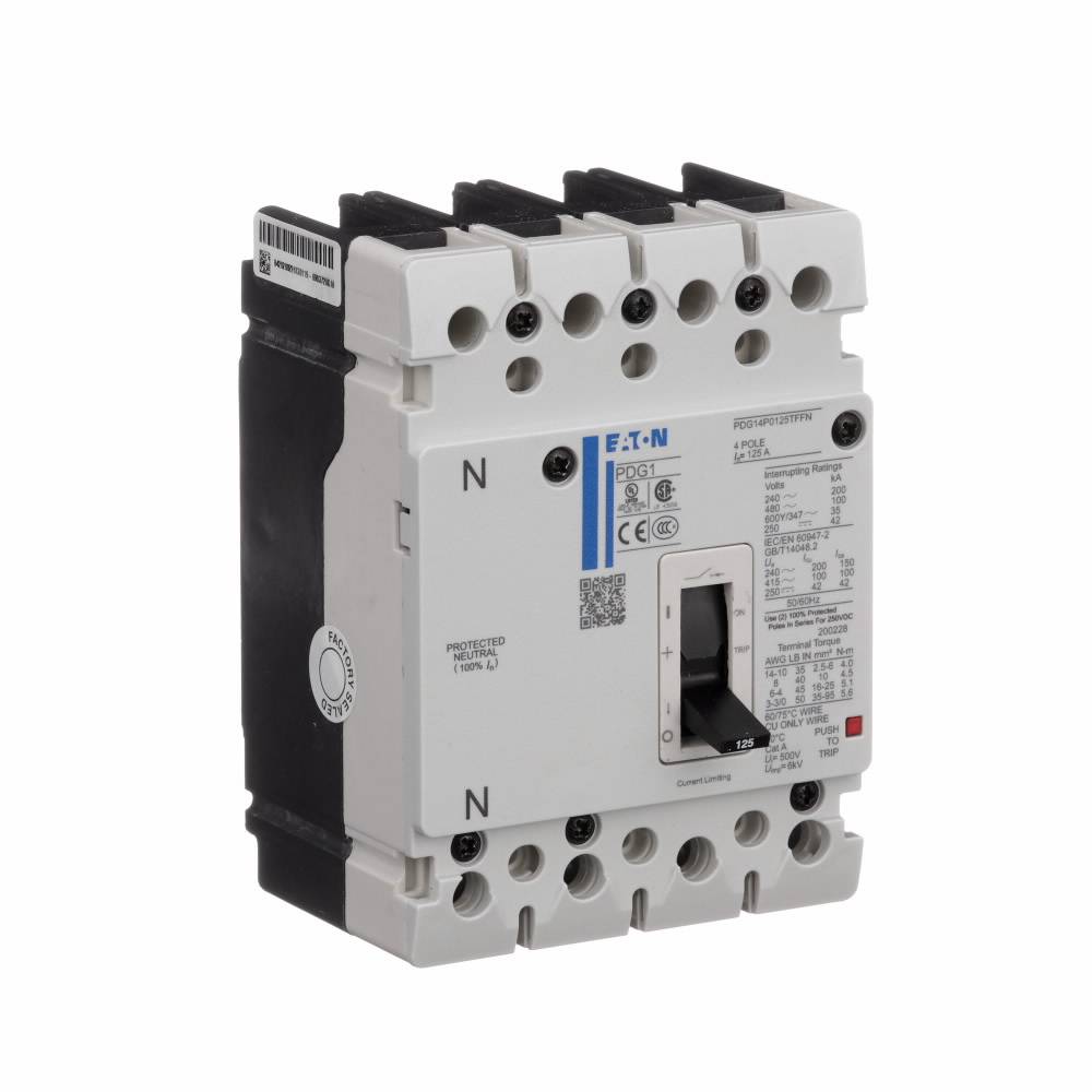 EATON Power Defense™ PDG10M0025TFFN Globally Rated Molded Case Circuit ...