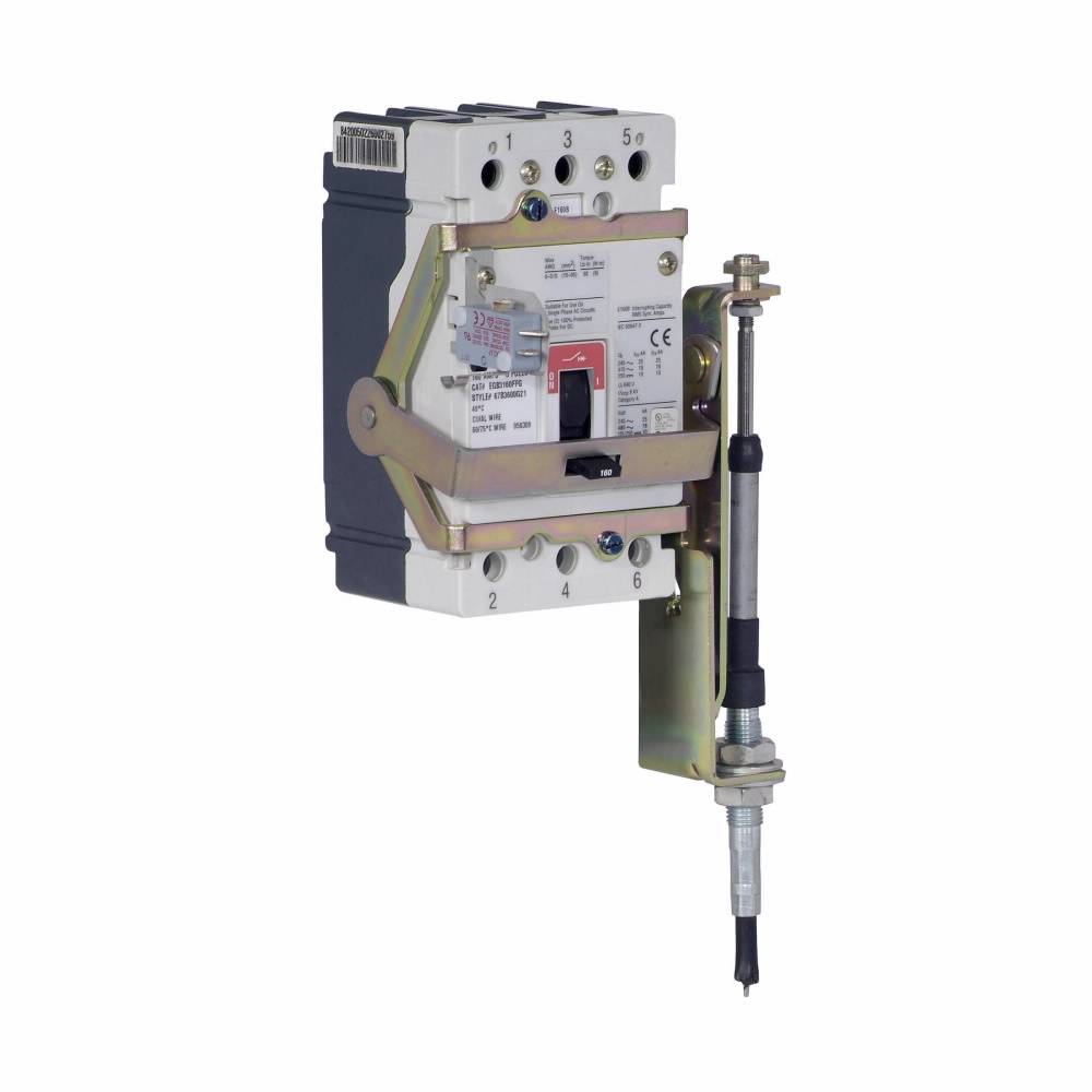 EATON EHMFS02I Flexible Shaft Flange Mount Handle Mechanism, NEMA 4/IP65, For Use With G Series ...