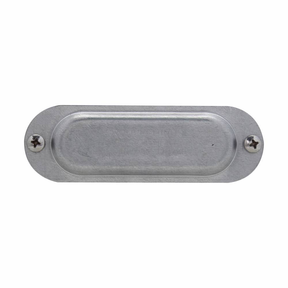 Crouse-Hinds Condulet® 380 Form 8 Blank Conduit Body Cover, 1 in Hub ...