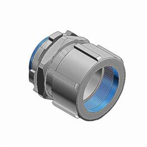 T&B® 8521 Non-Insulated Threadless Conduit Connector, 1-1/2 in Trade ...