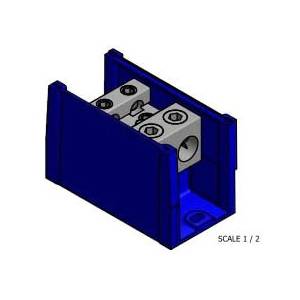 600 V 760A, Ilsco LDB-24-500 SNAPBLOC® Power Distribution Block