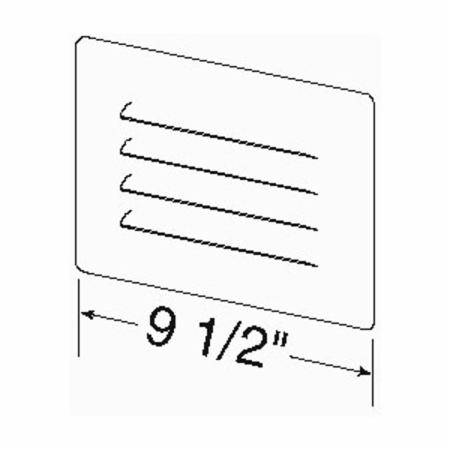 9-9/16" x 4-7/8" Acuity Brands Lighting Inc. 840-WH AccuLite™ Step ...