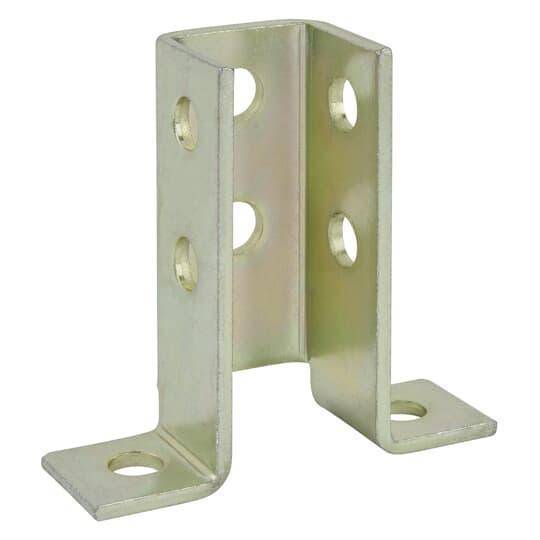 Kindorf® B-922 900 8-Hole Opposite Side Angle Connector, 4-1/2 in L x 4 ...