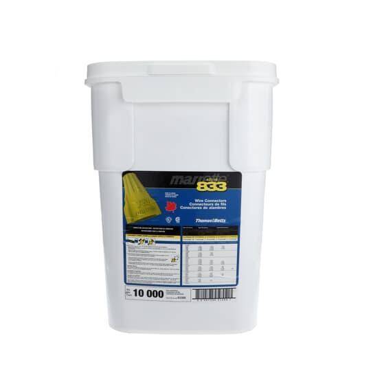 Marrette® 833BK Twist-On Wire Connector, Live Action Variable Volume ...