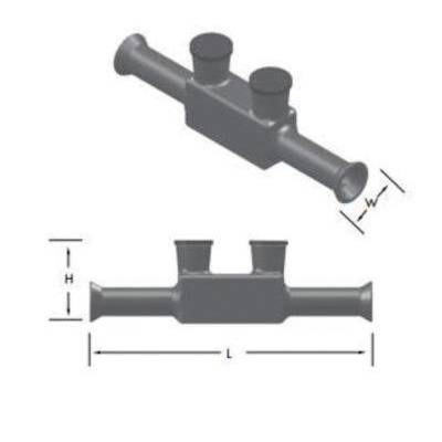 NSI Polaris™ ISW-3/0 ISW In-Line Splicer/Reducer, 1/0 to 3/0 AWG ...
