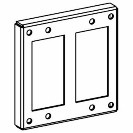 4" Box, Orbit Industries 4444 Electrical Square Box Industrial Cover ...