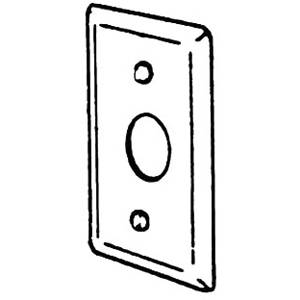 1-Gang, Emerson Electric Co. 2555 Handy Box Cover, Handy Box Cover