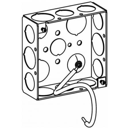 21 Cu Inch, 16-Knockout, Orbit Industries Inc. 4SB-50/75-PT Electrical ...