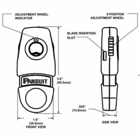 Panduit CJAST Cable Jacket Stripping Tool