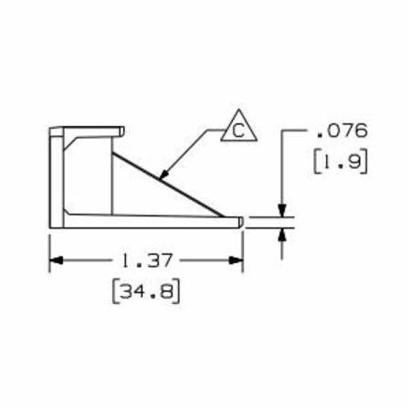 1-Port, Panduit CMBBL-X Mini-Com® Data Communication Blank Module, Black
