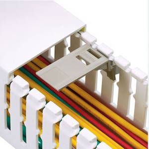 3.88" x 0.7" Panduit FWR-C Panduct® Wiring Duct Wire Retainer