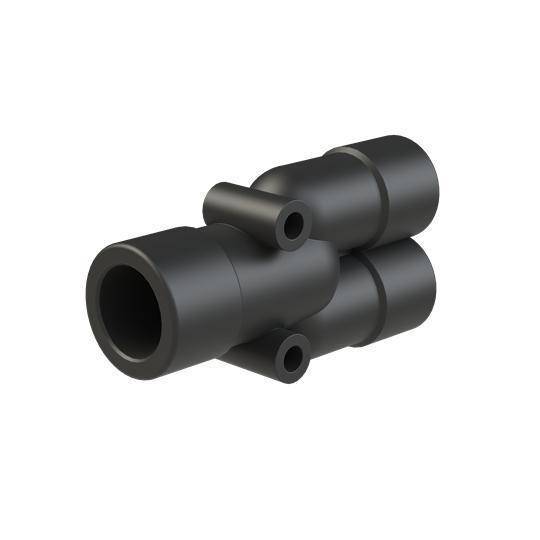 PMA PMAFIX® BVYR-121010 1-Piece Reinforced Y-Connector With Seal Cap ...