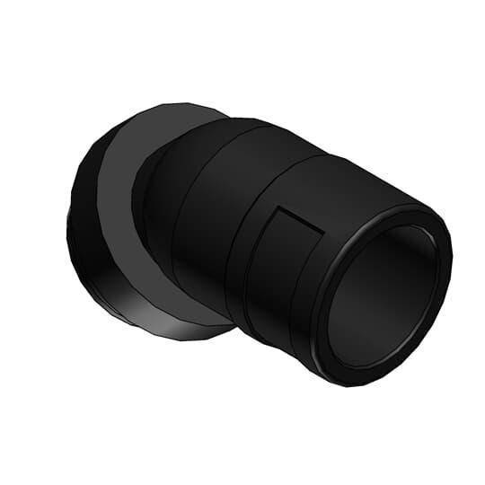 PMA PMAFIX NVAV-M120-10 Type VAV Conduit Elbow With Oval Clip, Conduit ...