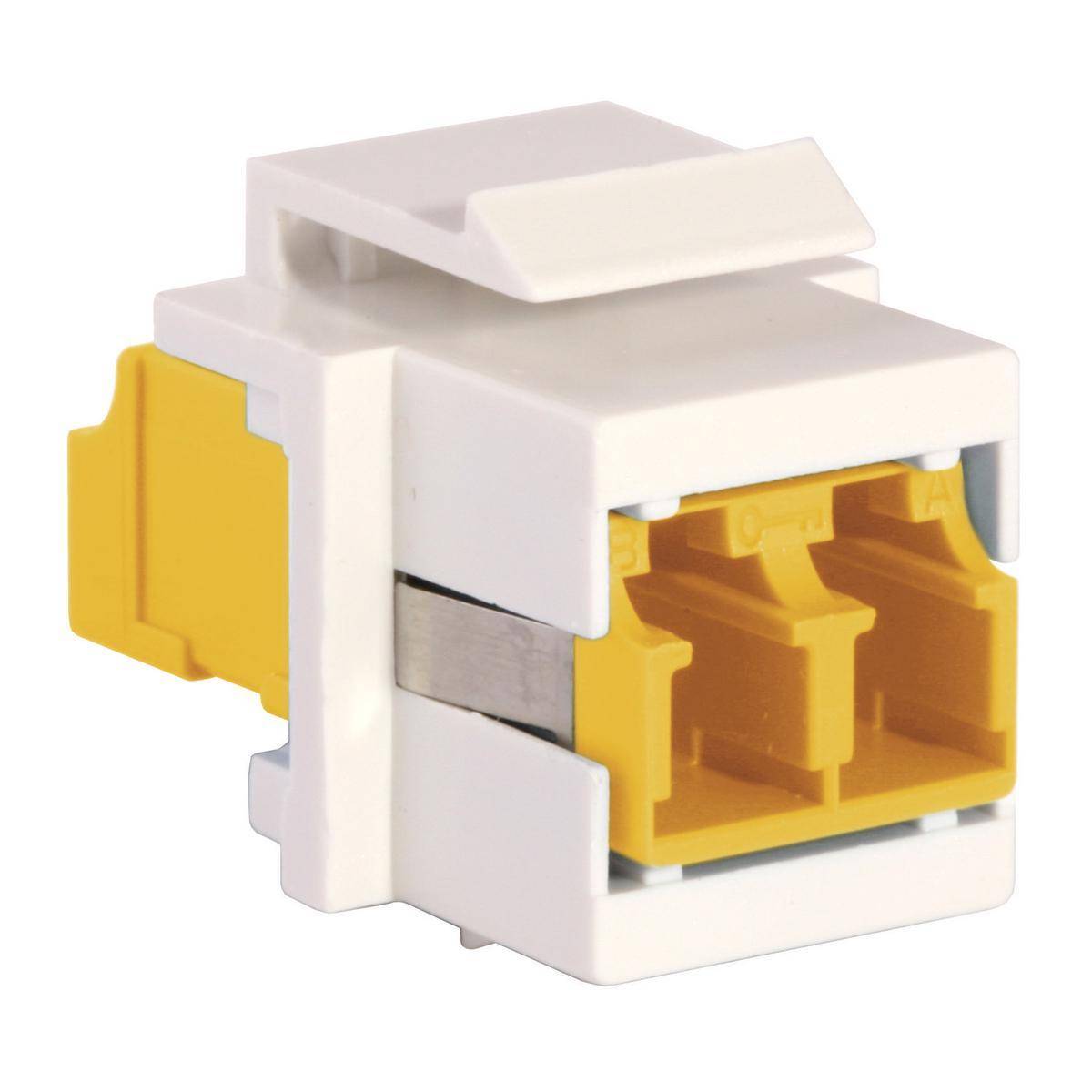 PREMISE WIRING OptiChannel™ SFFLCYEI Duplex Keystone Standard Fiber ...