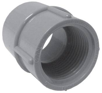 3" PVC Threaded Female Conduit Adapter