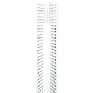 4.4" x 3.57" x 6' Panduit CWD3WH6 PanelMax™ Corner Wiring Duct, White