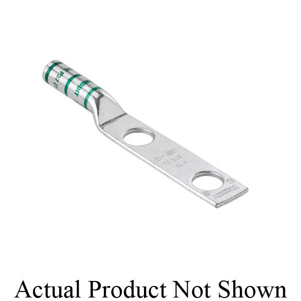 Panduit® Pan-Lug™ LCC6-14A-L 2-Hole Compression Connector Lug, 6 AWG ...
