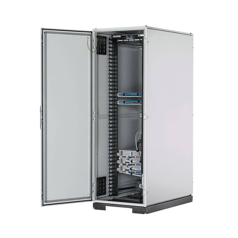 Panduit® IndustrialNet™ MDC82NN Micro Data Center, 28 in W x 47.2 in D ...