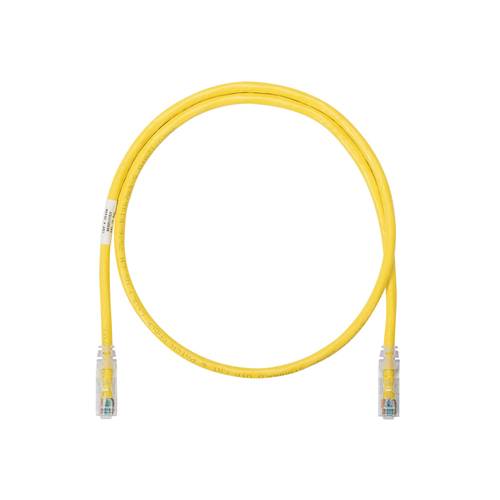 Panduit® NetKey™ NK6PC8YLY Class E Patch Cord, Cat 6, 24 AWG UTP ...