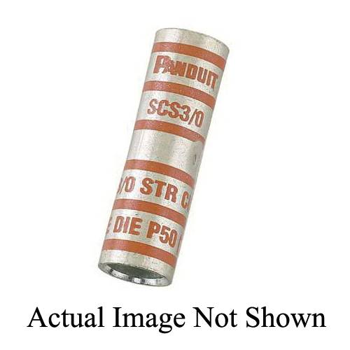 Panduit® Pan-Lug™ SCS250-X Compression Butt Splice, 250 kcmil Conductor ...