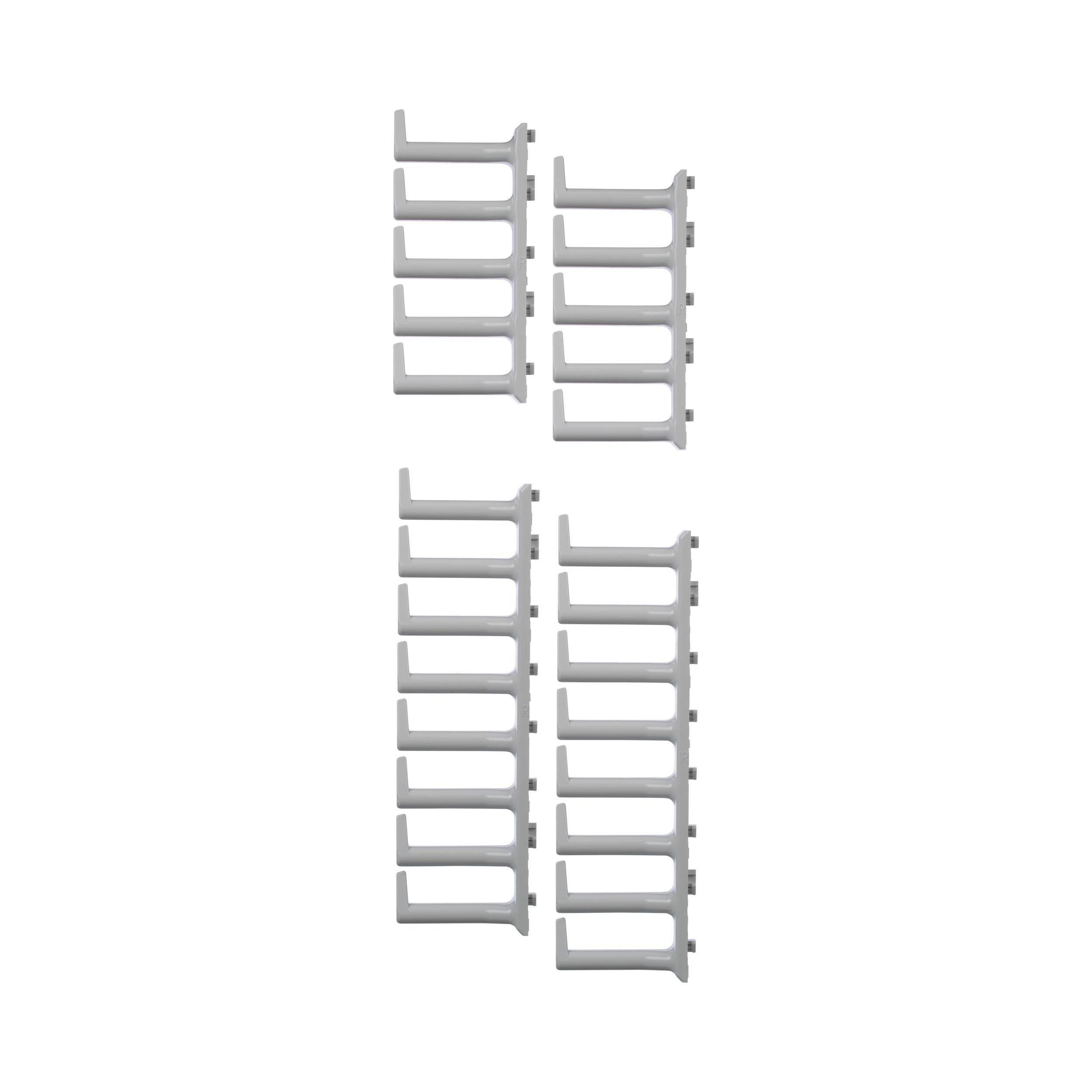 Panduit® XG-FMS45W Fingers Cable Management, 14.1 in H x 0.91 in W x 4. ...