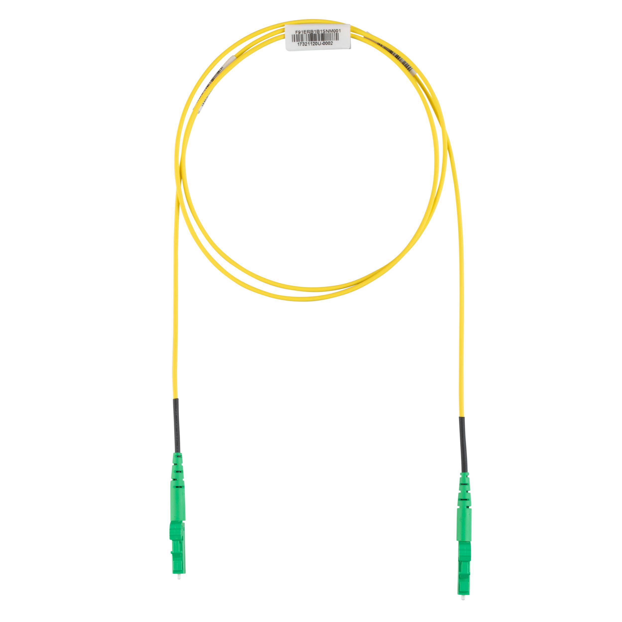 Panduit® f91elanb1snm025 Fiber Optic Patch Cord, (1) Fiber, 82 ft L, Blue