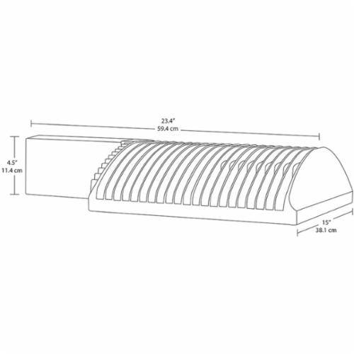 RAB ALED3T150 ALED® Type III Light Distribution Area Lighting With 8 in ...