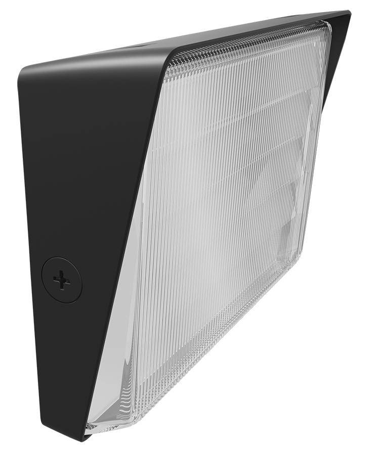 RAB W34M SLIM Field Adjustable Wall Pack, LED Lamp, 41.6 to 89.7 W ...