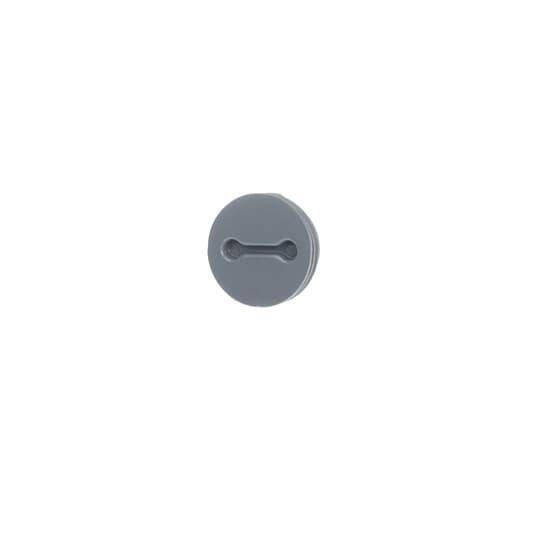 Red Dot® S603E-R Close Up Plug, 1/2 in Thread, Polycarbonate, Gray