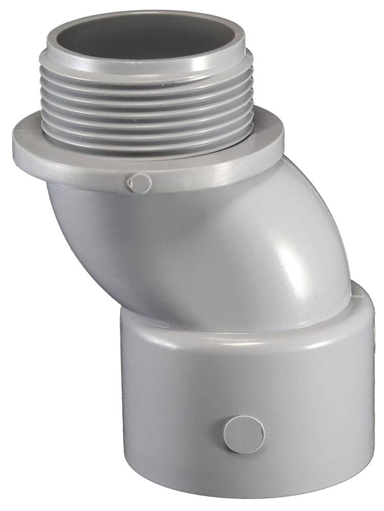 2" x 3-1/2" PVC Meter Offset Rigid Conduit Nipple