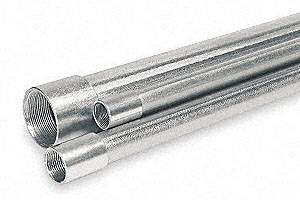4" x 10' Steel Rigid Conduit with Coupling