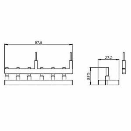 Siemens AG 3RA2923-3EA1 SIRIUS Contactor Wiring Module