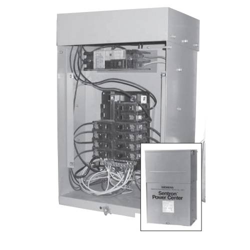 Siemens Sentron™ 3LPC030SS Power Center, 480 V Primary, 208Y/120 V ...