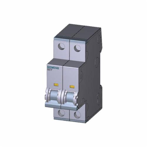 Sentron 5SY4502-5 Miniature Supplementary Protector, 480 VAC, 2 A, 5 kA ...