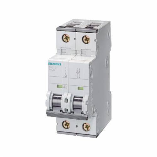 Sentron 5SY4502-5 Miniature Supplementary Protector, 480 VAC, 2 A, 5 kA ...