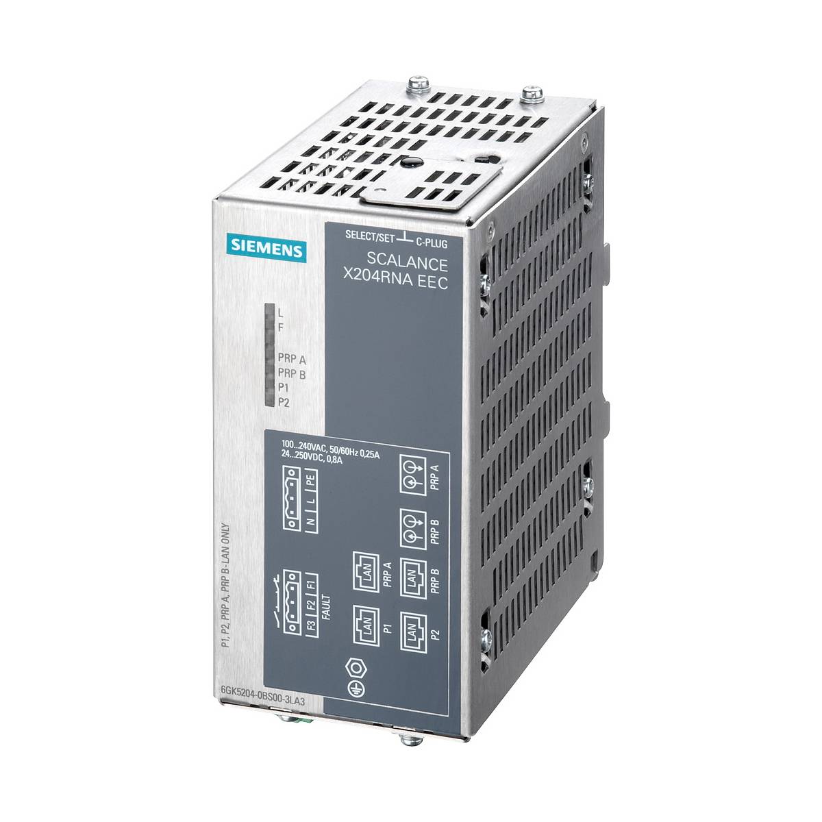 Siemens SCALANCE 6GK52040BS002NA3 X204RNA EEC Redundant Network Access ...