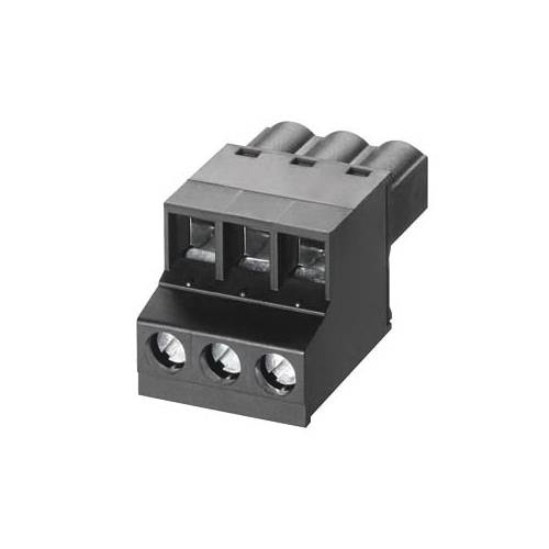 Siemens 6GK59801CB000BA5 3-Pole Screw Terminal Block, For Use w/ 24 VAC ...