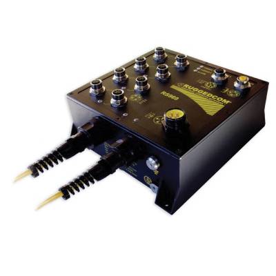 Siemens RUGGEDCOM® RuggedSwitch® A6X30108718 RS969 8-Port Fully Managed ...