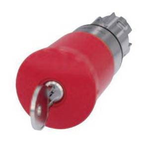 Siemens SIRIUS ACT A6X30140778 3SU10 Non-Illuminated Round EMERGENCY ...