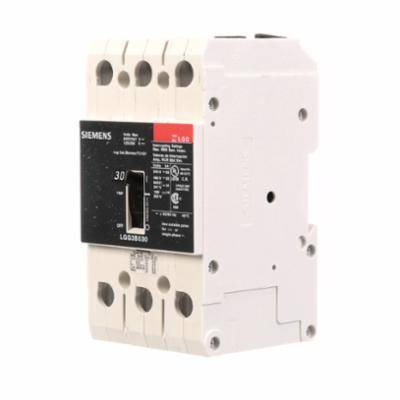 Siemens LGG3B100L Low Voltage Molded Case Circuit Breaker, 480 VAC, 100 ...