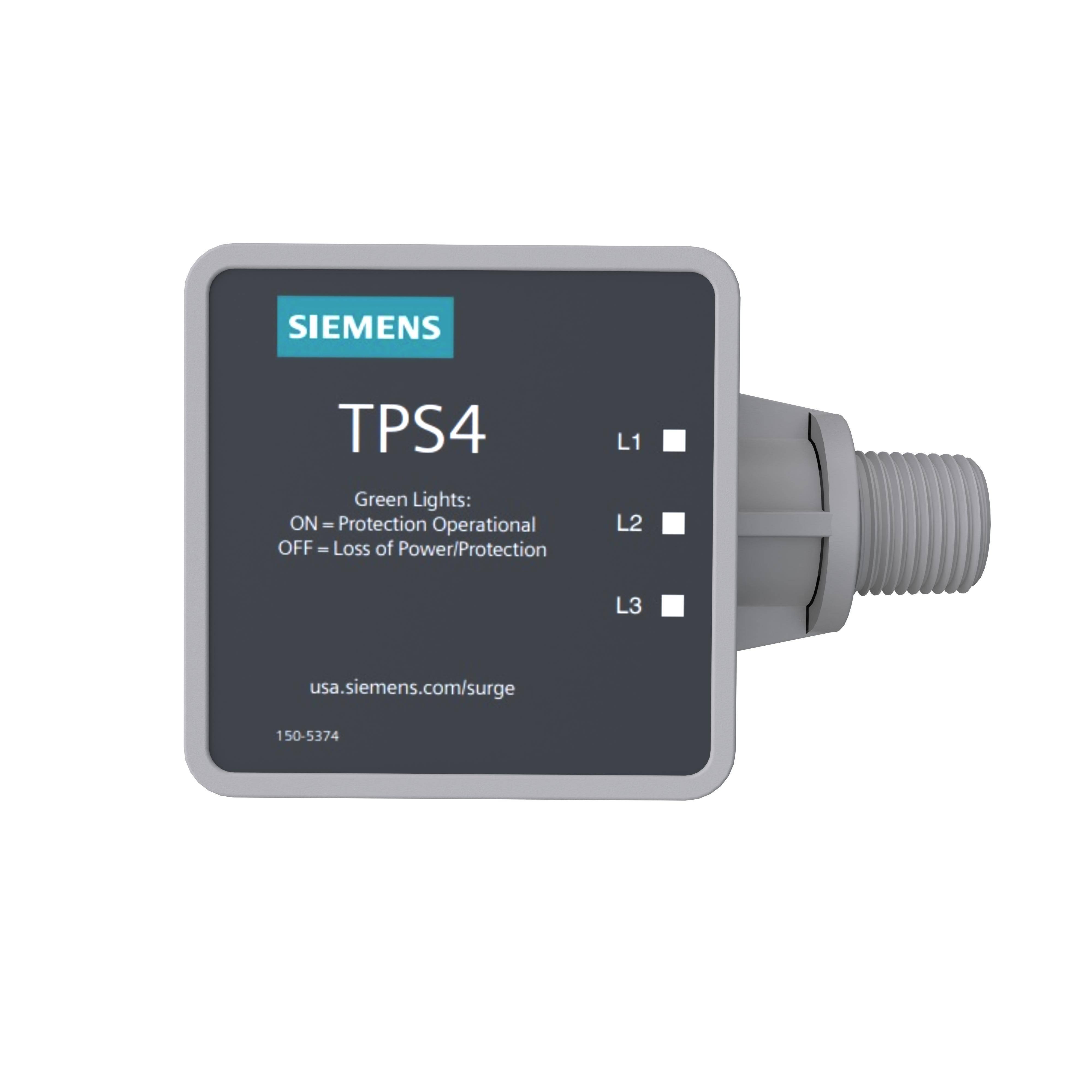 Siemens tps4a03050n tps4 Type 1 External Surge Protective Device ...