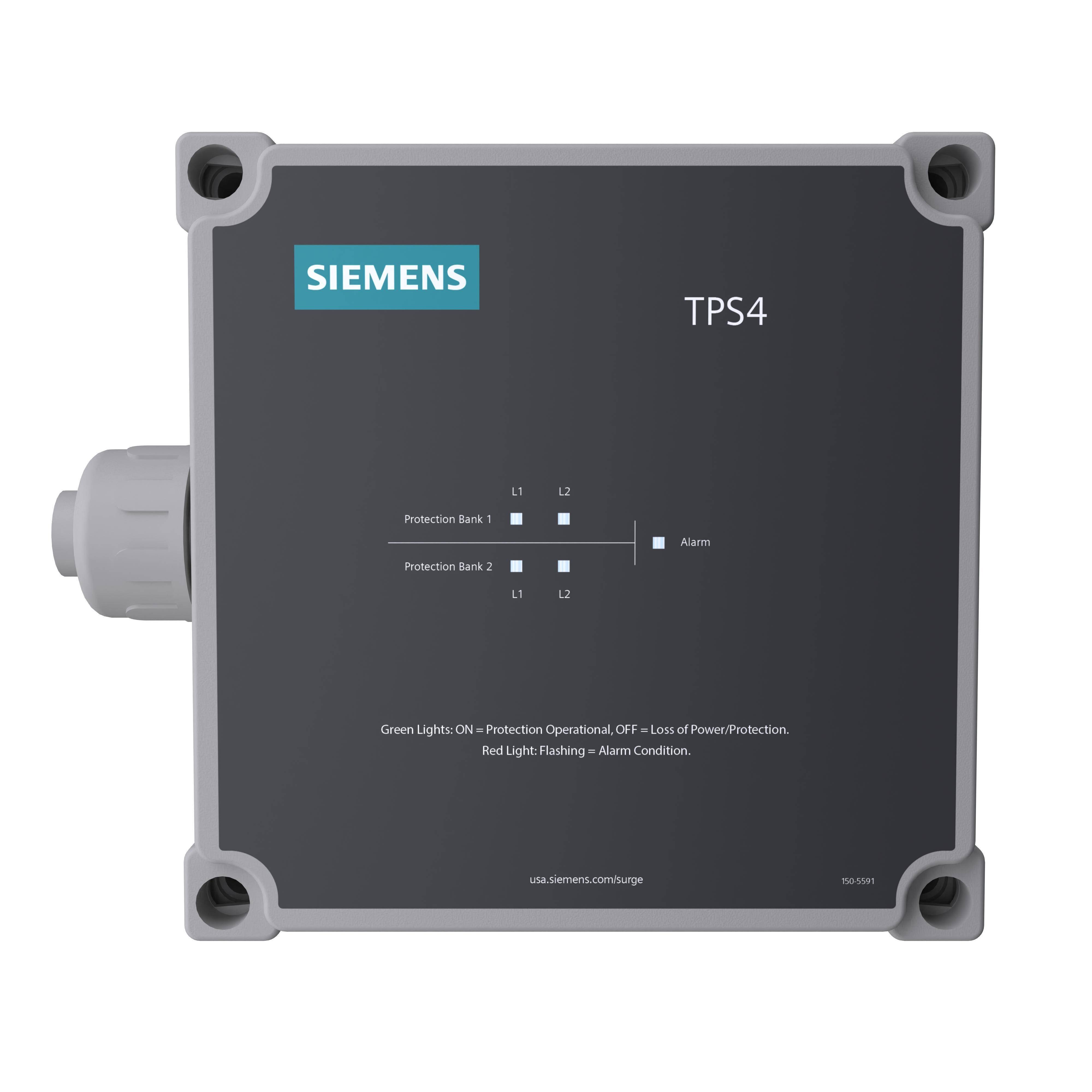 Siemens tps4e1125d2 tps4 Type 2 External Dry Contact, Electrical ...