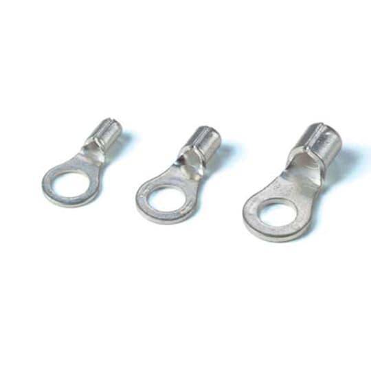 Spec-Kon® K18-8R-M Non-Insulated Ring Terminal, 22 to 18 AWG Conductor ...