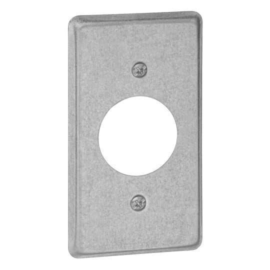 Steel City® 58C5-25R Outlet Utility Box Cover With 1-13/32 in Dia Hole ...