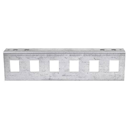 Steel City® 667-6RJ Recessed Service Device Plate, For Use With 667 SC ...