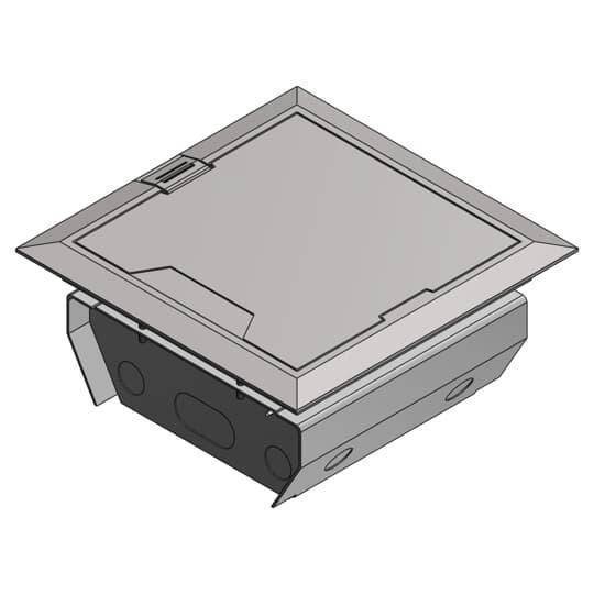 Steel City® AFM-4-ALM-N Delivery Module With Swing Arms, 8 Knockouts, Steel